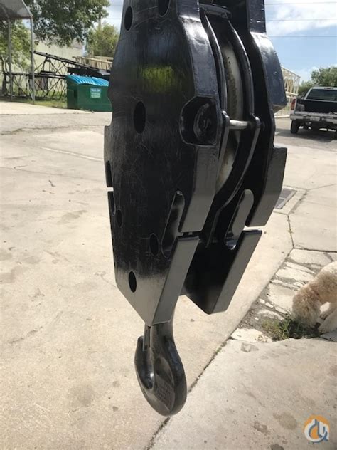 Ropeblock 16 Ton Block Hook Block Crane Part For Sale In Fort Pierce