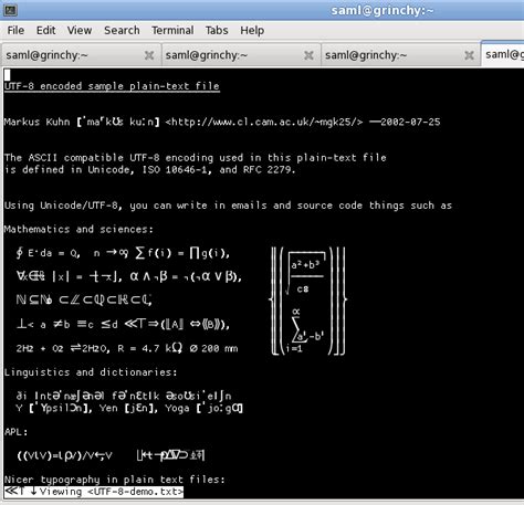 Terminal Do Any Text Based Web Browsers Support Unicode Box Drawing
