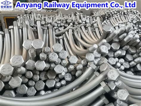China Made Curved Tunnel Segment Bolts Anyang Railway Equipment