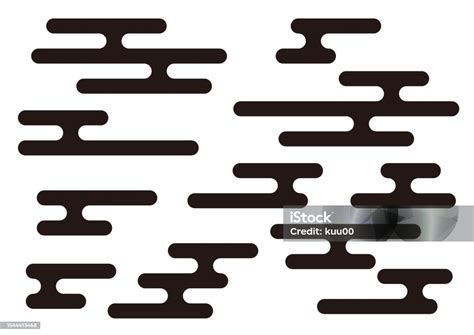 Pola Awan Tradisional Jepang Ilustrasi Stok Unduh Gambar Sekarang