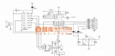 RS TTL RS Interface Converter Circuit Digital Circuit Basic Circuit Circuit Diagram