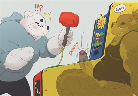 Rule 34 2021 Anthro Arcade Machine Bear Blush Bottomwear Carnival