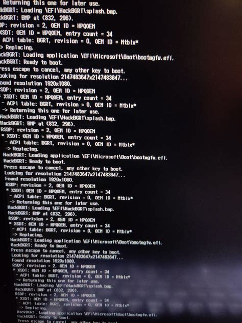 bootloop when loading directly unknown directive when chainloading