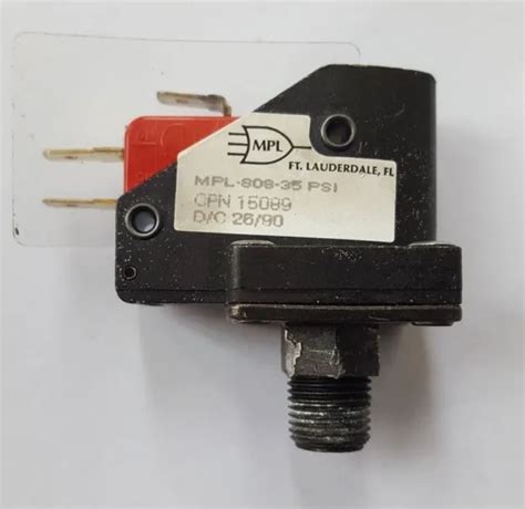 Mpl 808 35 Psi Pressure Switch R1s87b1 £2100 Picclick Uk