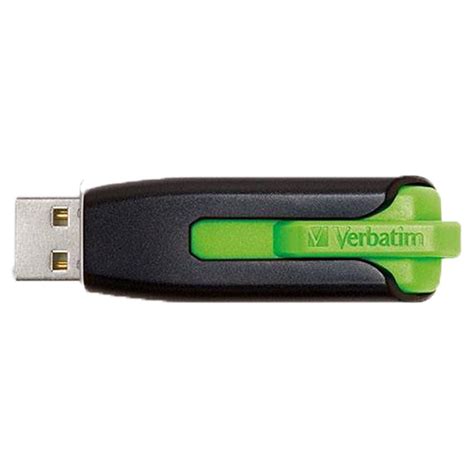 Verbatim 16gb Store N Go V3 Usb Flash Drive Green 49177 Mwave