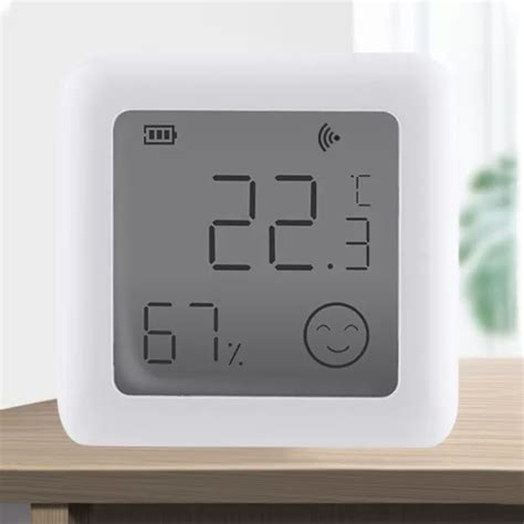 Tuya Thermometer Hygrometer Battery Powered Temperature Sensor Humidity Meter Eur 15 34