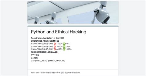 Codaphics On Linkedin Python And Ethical Hacking