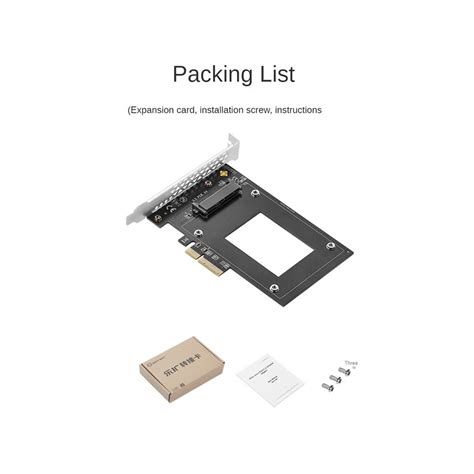 От Pcie4 0 до U 2 True Speed 7000mb Карта расширения Плата адаптера U2 Nvme Ssd Беспроводная