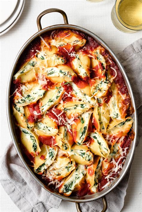 Ricotta Cheese Recipes Stuffed Shells At Randy Stambaugh Blog