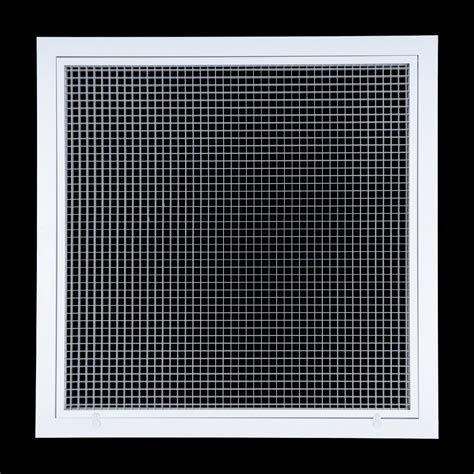 Hvac Premium 24 X 24 T Bar Drop Ceiling Perforated Return Grill