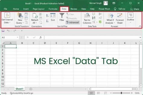 Ms Excel Data Tab In Hindi एक्सेल में Data Tab का Use करना सीखें