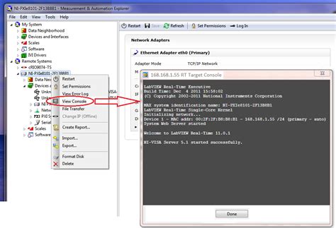 make the rt console easier to view from max ni community