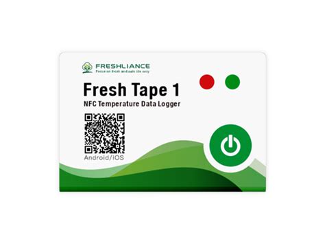 Fresh Tape Single Use NFC Temperature Data Logger