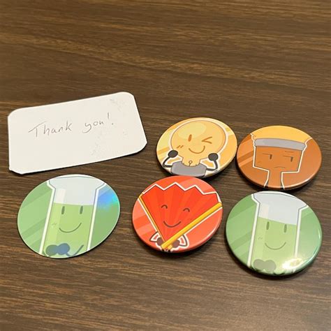 Lightbulb Badge Inanimate Insanity Object Show Etsy