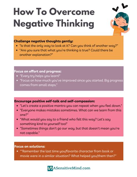 Tips For Overcoming Negative Thinking Patterns Health Articles
