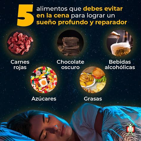 5 Alimentos Que No Te Dejan Dormir Alimentos Bebidas Saludables Cena