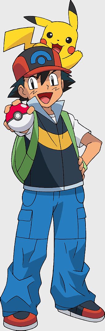 Ash Ketchum Illustration Pokémon X And Y Characters Pikachu And