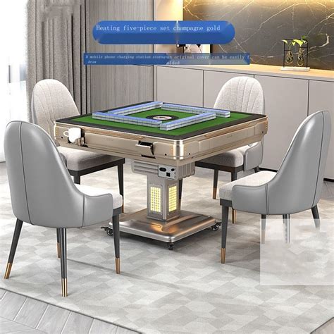 Fully Automatic Mahjong Machine New Folding Mahjong Table Electric