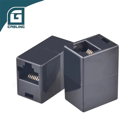 Gcabling Utp Cat6 Rj45 Coupler Female To Female Keystone Coupler Gcabling Optical Fiber