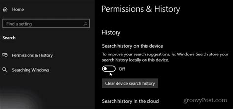 How To Disable Recent Items In The Windows 10 Search Box
