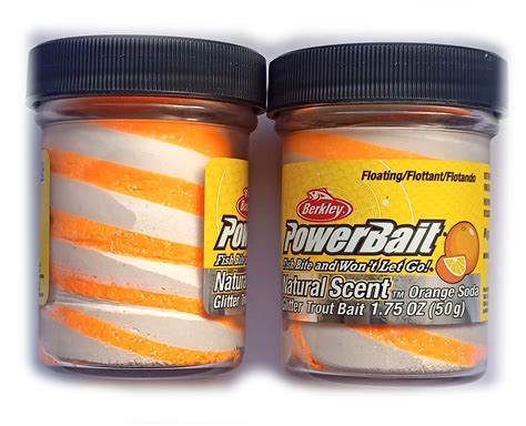 Форелевая паста Berkley Паста PowerBait Natural Scent, апельсин, 50г ...
