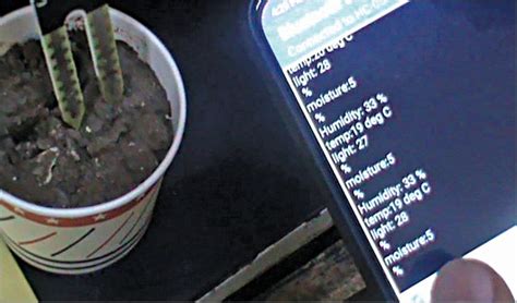 Bluetooth Controlled Data Logger Robot For Soil Testing