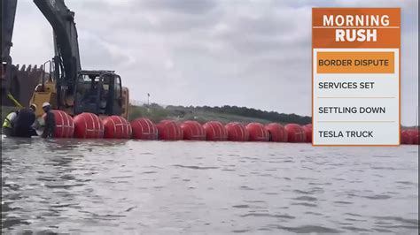 Mexico Files Complaint About Floating Buoys Along Texas Border