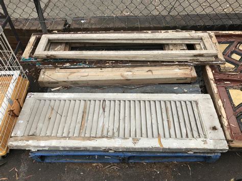 Lot Collection Of Timber Window Frames