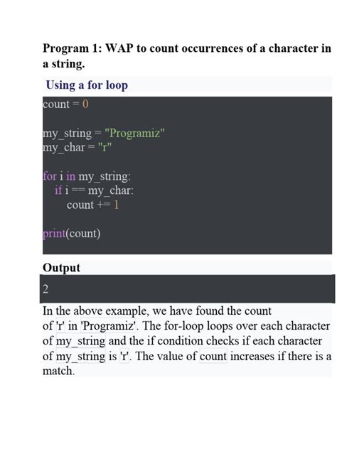 program practice pdf sequence algorithms