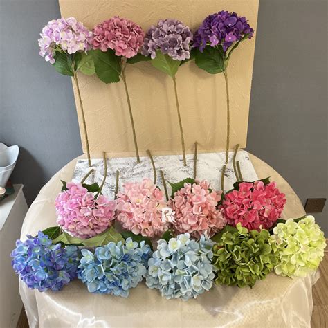 单支带叶大绣球花仿真绣球花婚庆碎花绣球路引花艺假花手捧花装饰 阿里巴巴