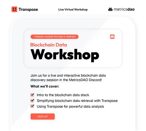 Transpose On Twitter Learn About The Blockchain Data Stack And How