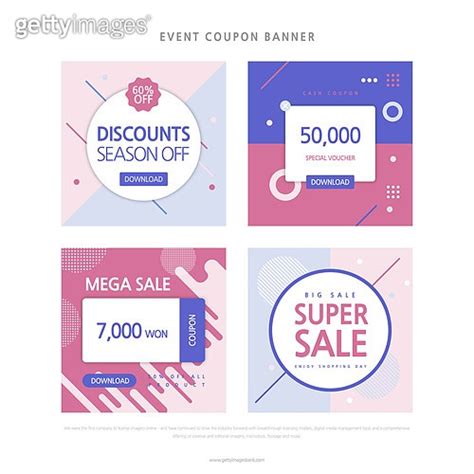 패턴 기하학모양 도형 배너 템플릿 쇼핑 세일 사건 파스텔톤 Jv11123440 일러스트 무료 일러스트 게티이미지뱅크