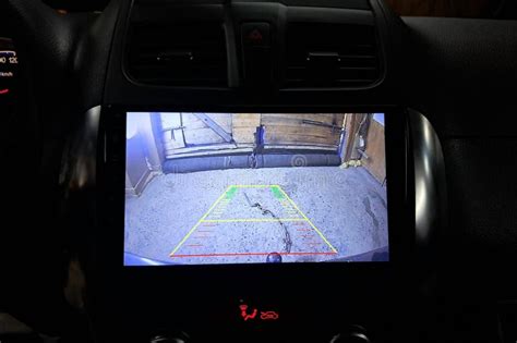 Installation Of A Modern Multimedia System With A Rear View Camera On The Car The Installation
