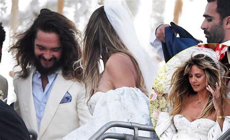 Heidi Klum Wore Two Bridal Gowns For Her Wedding To Tom Kaulitz Mvwei