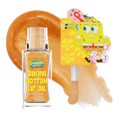 Lip Oil Bob Esponja Wet N Wild Spongebob Squarepants Bikini Bottom Cooling Lip Oil Cor Im