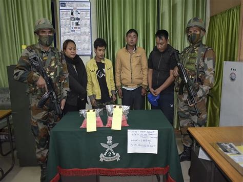 Mizoram Assam Rifles Recovers Drugs Worth Rs 666 Crore Four Held