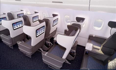 Delta Introducing New Domestic First Class Seat View From The Wing