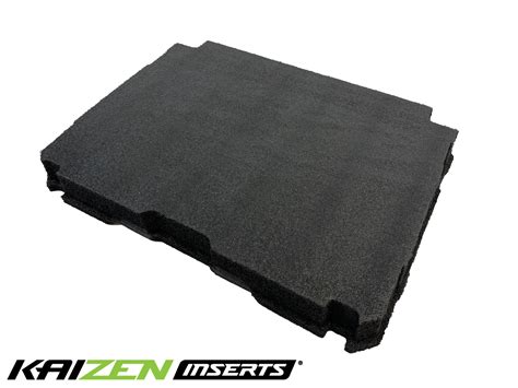 Flex Stack Pack Rolling Tool Box Kaizen Foam Inserts