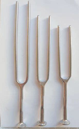 Silver Ent Stainless Steel Tuning Fork Packaging Type Single Poly Pack Size 6 Inch Length