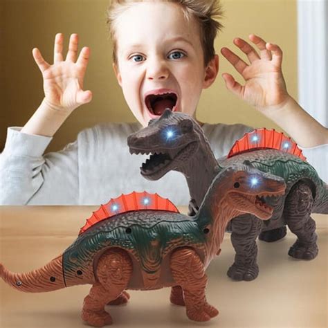 Sagit Light Up Dinosaur Electronic Walking Robot Roaring Interactive Dino Toy Buy Sagit Light