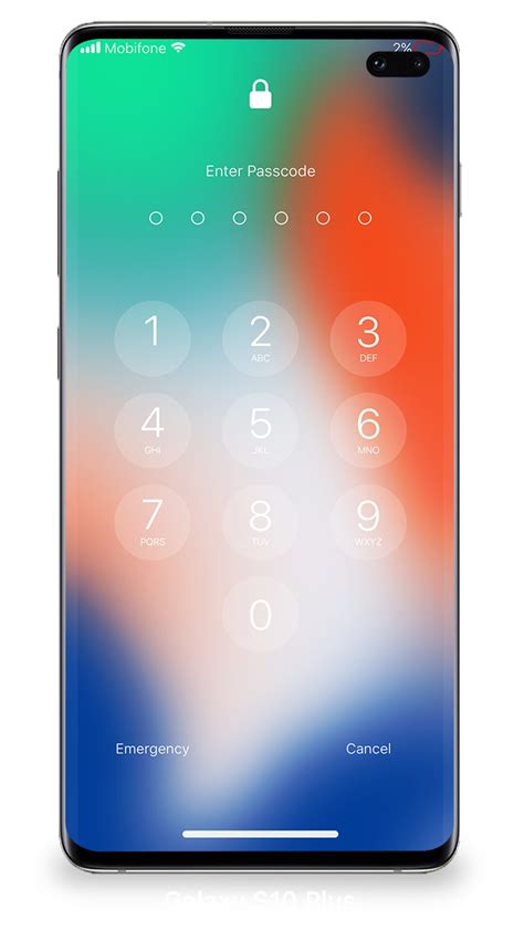 Lock Screen Notification IOS