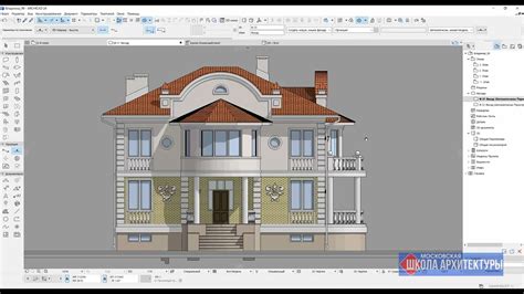 Фасады в Архикад 2d Как сделать фасады в Архикаде Отображение фасадов Youtube
