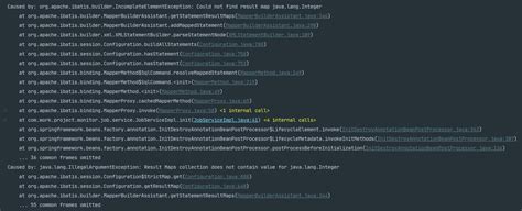 org apache ibatis buildercompleteelementexception could not find