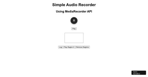react audio recorder and mic recorder to mp3 with wavesurfer forked