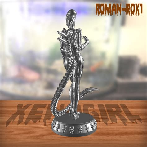 Stl File Xeno Girl 👧 ・3d Print Model To Download・cults