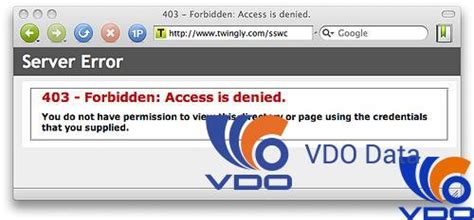 Khắc phục lỗi 403 Forbidden Access Denied