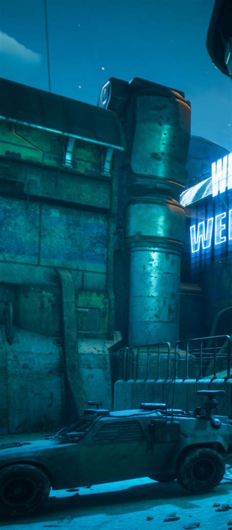 700x1600 Resolution Neon City Rage 2 700x1600 Resolution Wallpaper