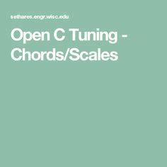 Open C Tuning Ideas Guitar For Beginners Guitar Chords Guitar Lessons For Beginners