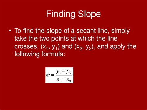 PPT Secant Lines PowerPoint Presentation Free Download ID 3041996