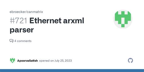 Ethernet Arxml Parser · Issue 721 · Ebroeckercanmatrix · Github